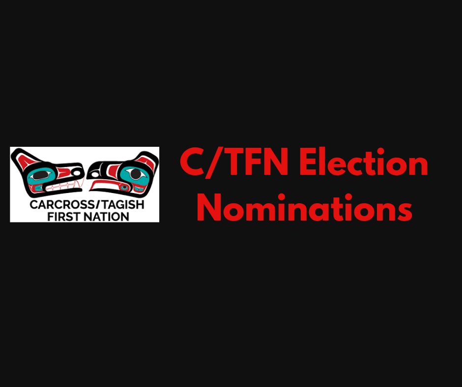 2024 C/TFN Election Nominations – Carcross/Tagish First Nation